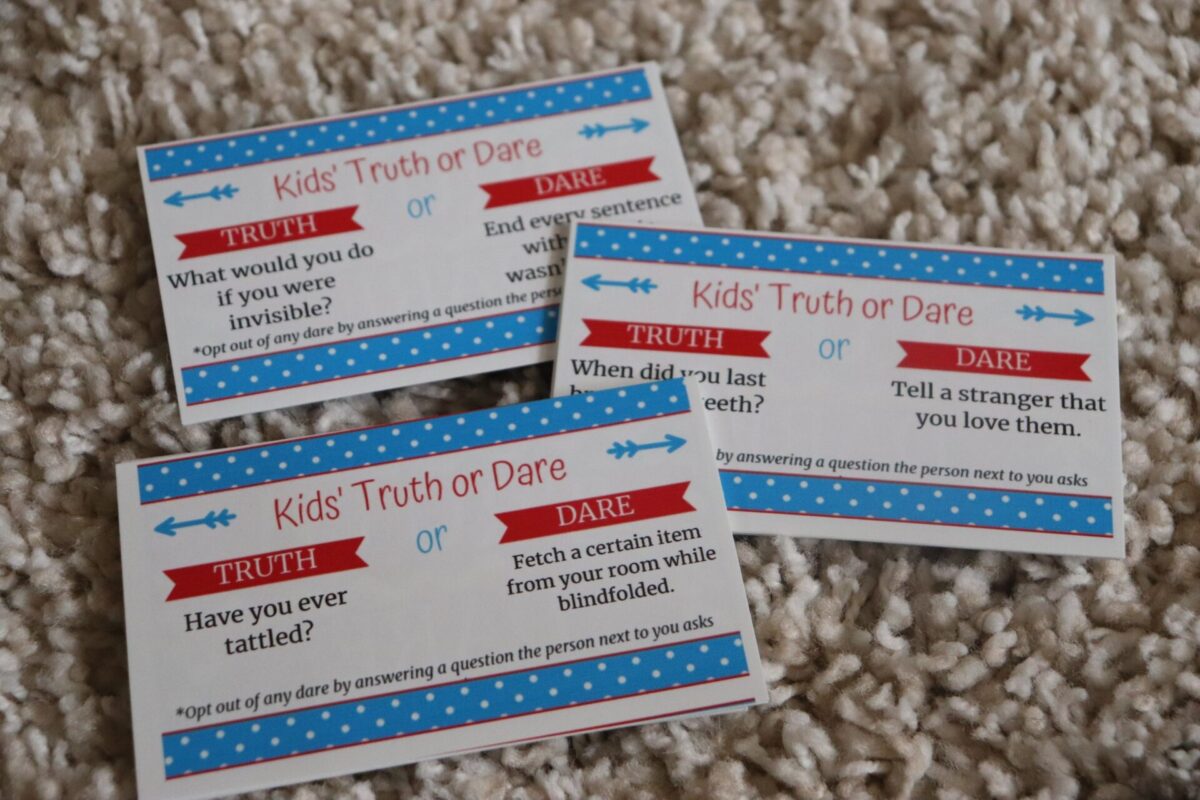 200+ Clean Truth or Dare Questions for Kids