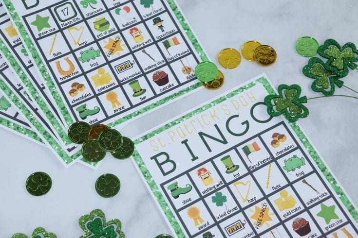 St. Patrick's Day Bingo Free Printable