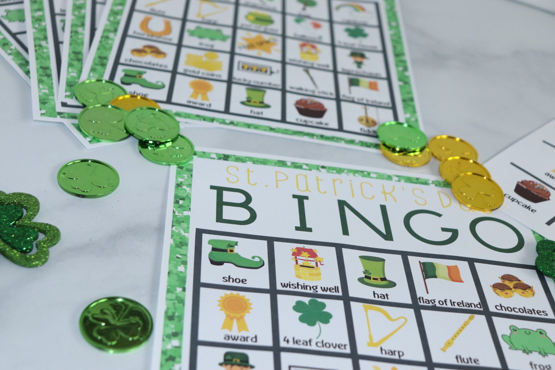 St. Patrick's Day Bingo Free Printable