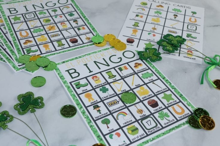 St. Patrick's Day Bingo Free Printable