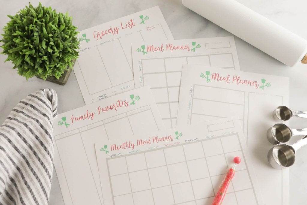 Family Meal Planner Printable And Meal Planning Guide