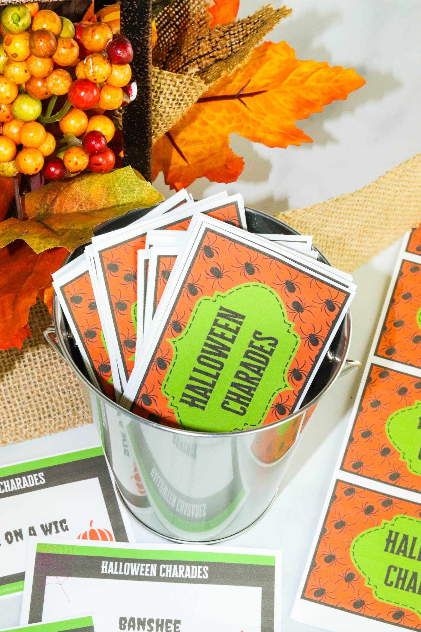Free Printable Halloween Charades Game — Fast, Funny, and Full of ...