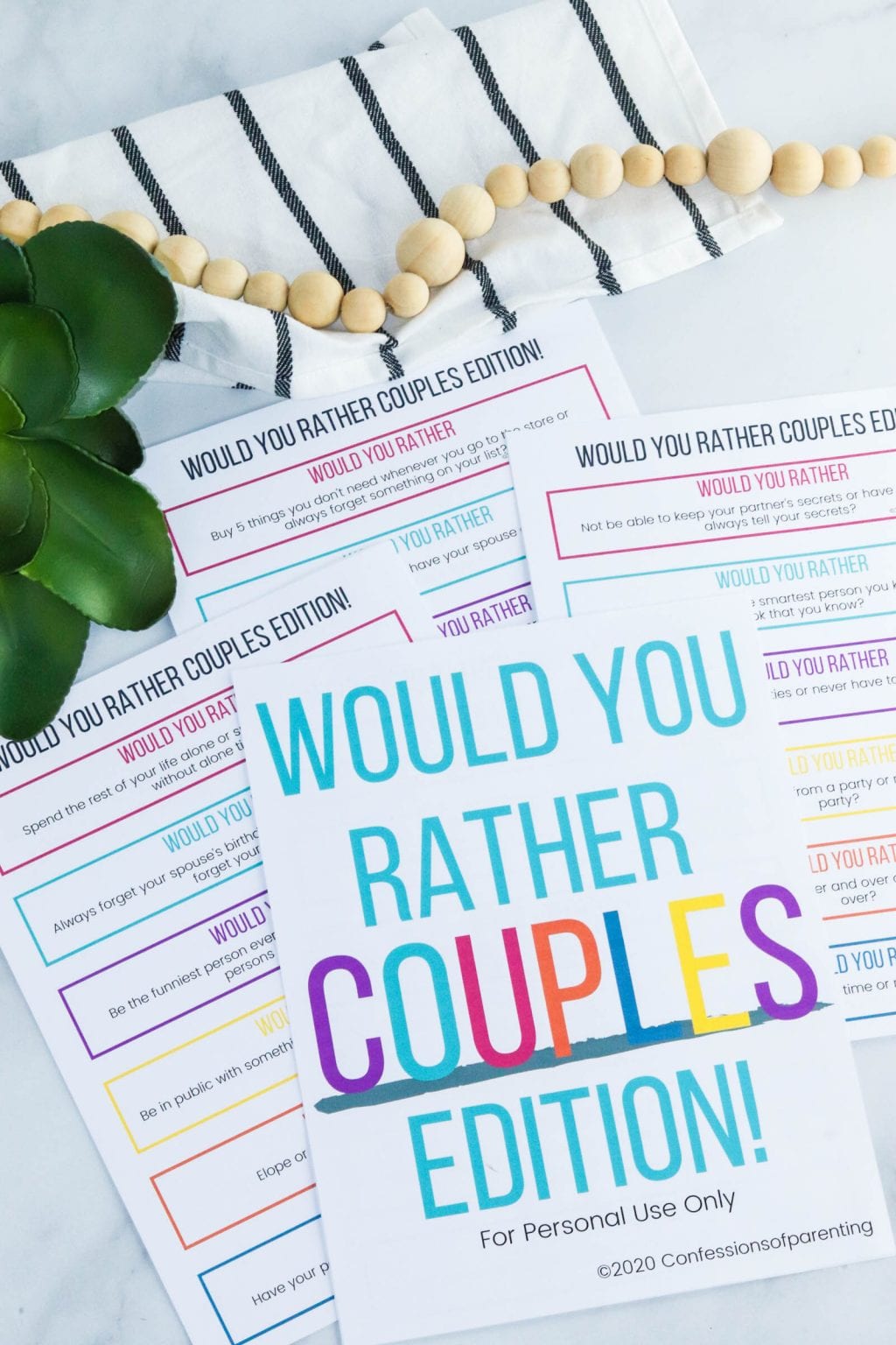 100 Would You Rather Questions for Couples - Easy recipes, fun games ...