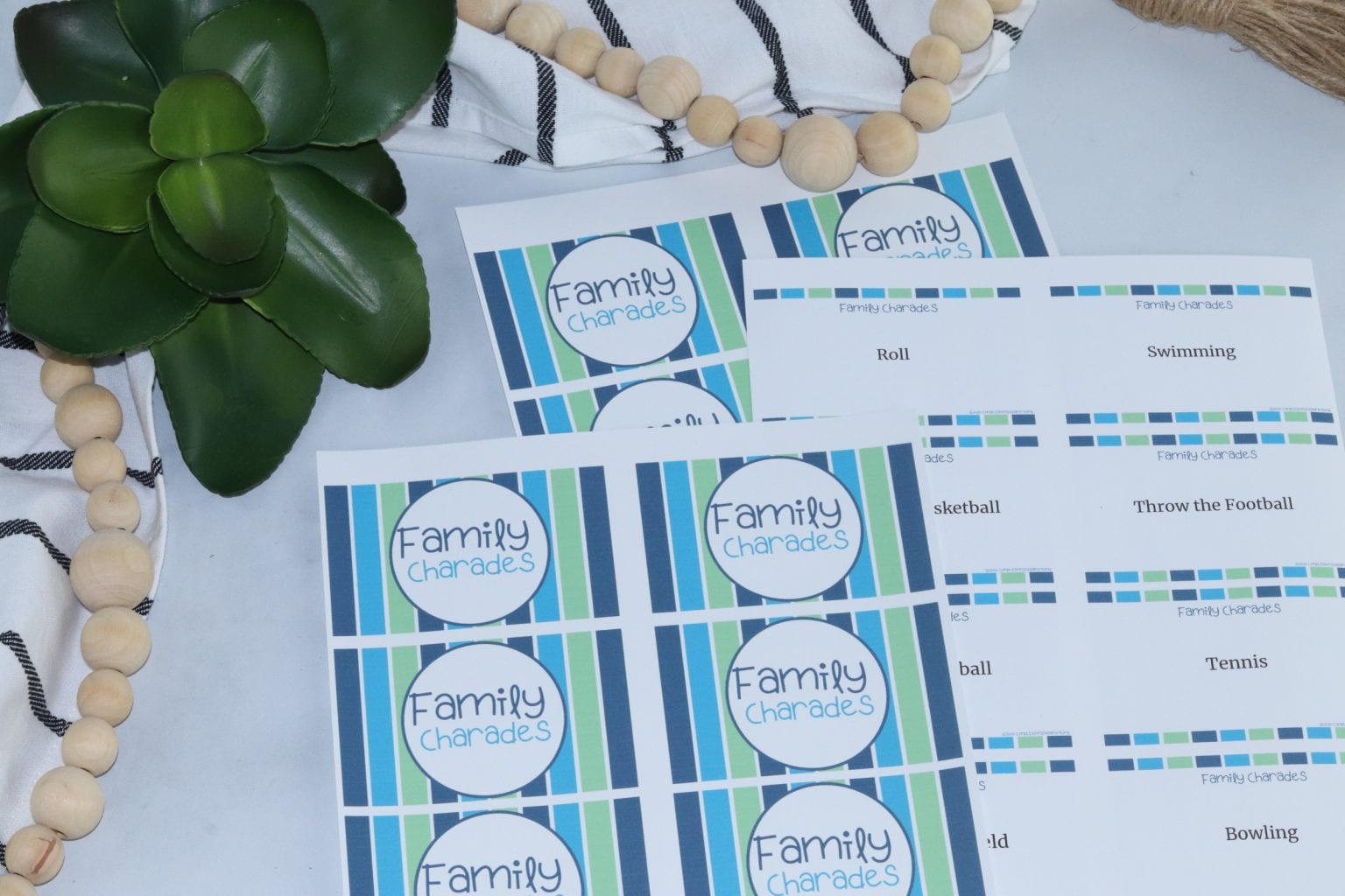 100 Best Family Charades + Printable Cards