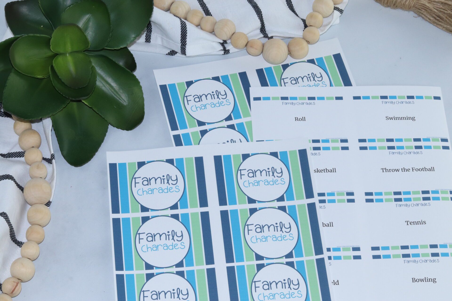 100 Best Family Charades + Printable Cards