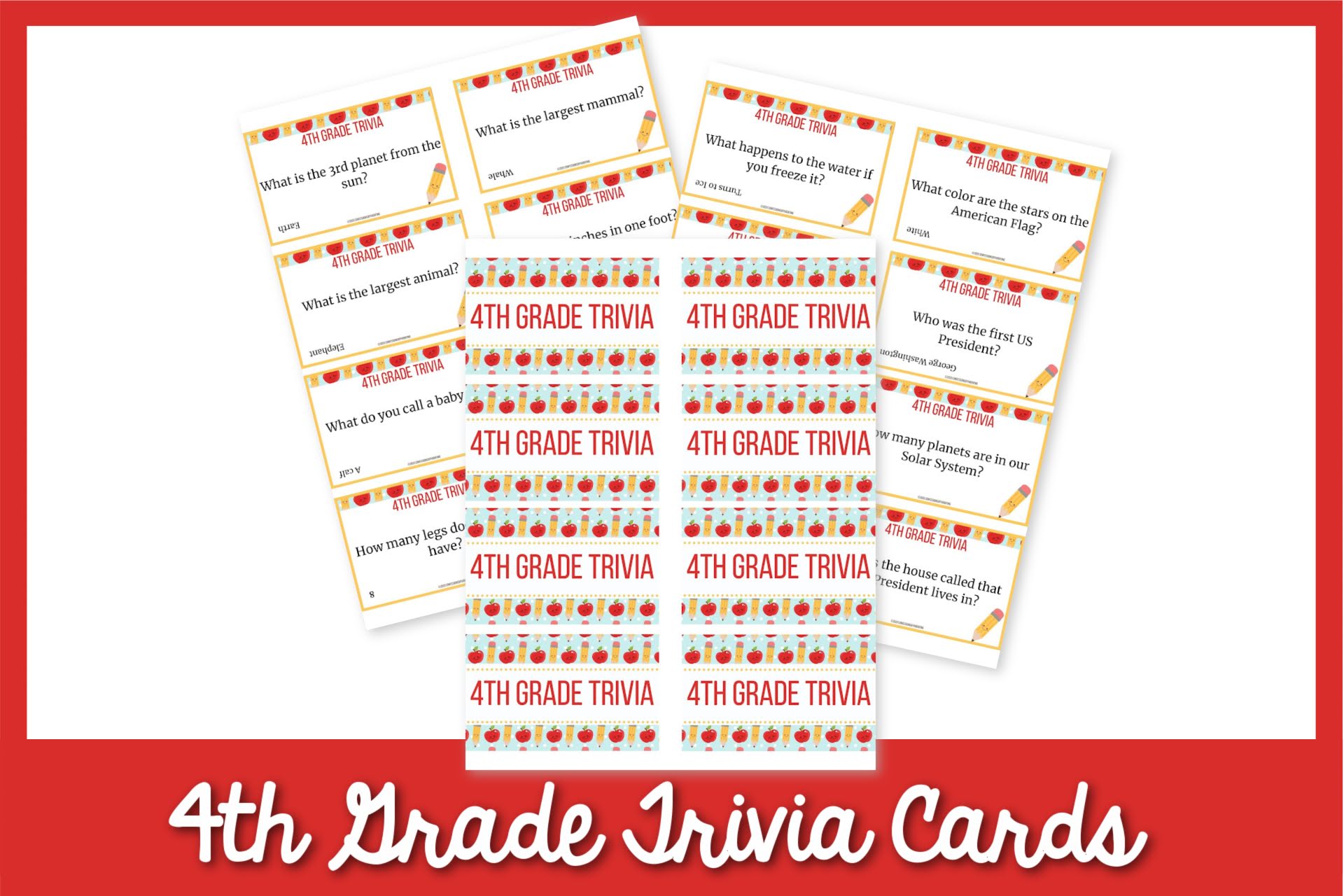 50 Fascinating 4th Grade Trivia Questions