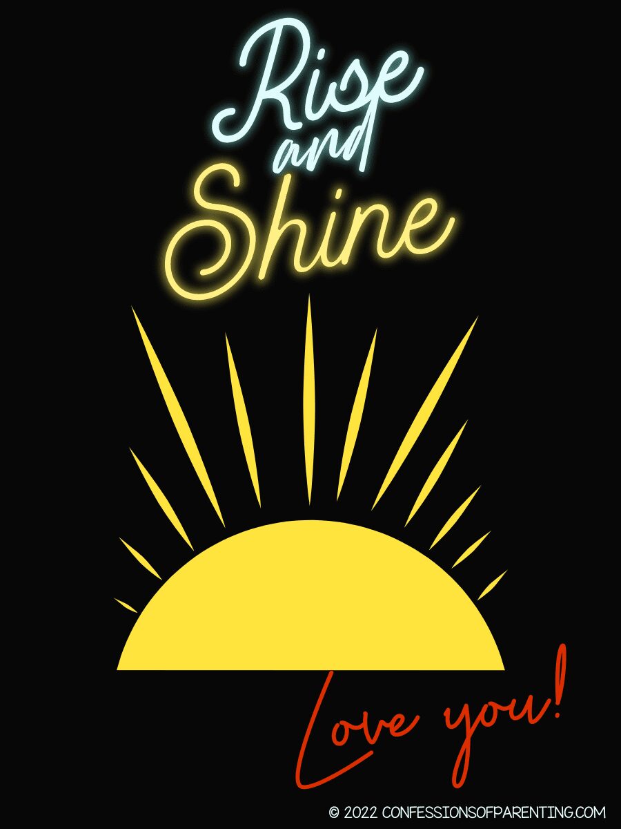 100+ Cute Good Morning Text Messages To Send Kids