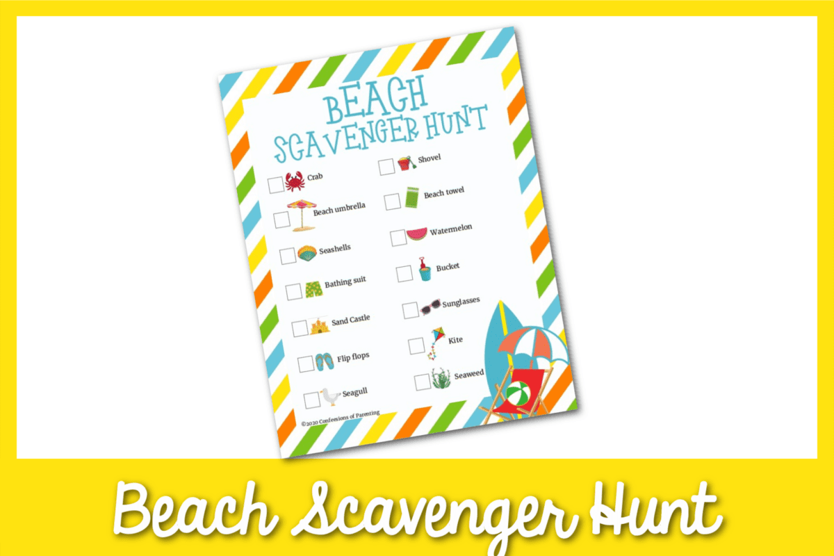 The Best Beach Scavenger Hunt List