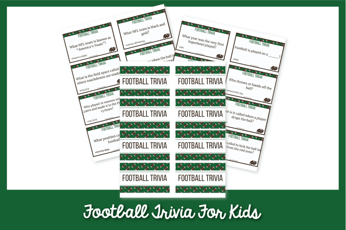 The Best Football Trivia for Kids