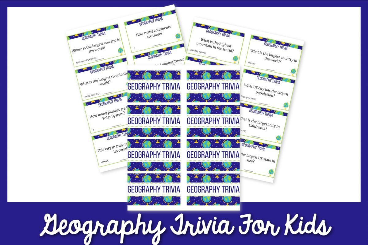 50 Geography Trivia for Kids