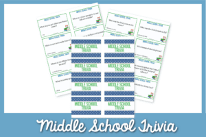 50 Middle School Trivia Questions