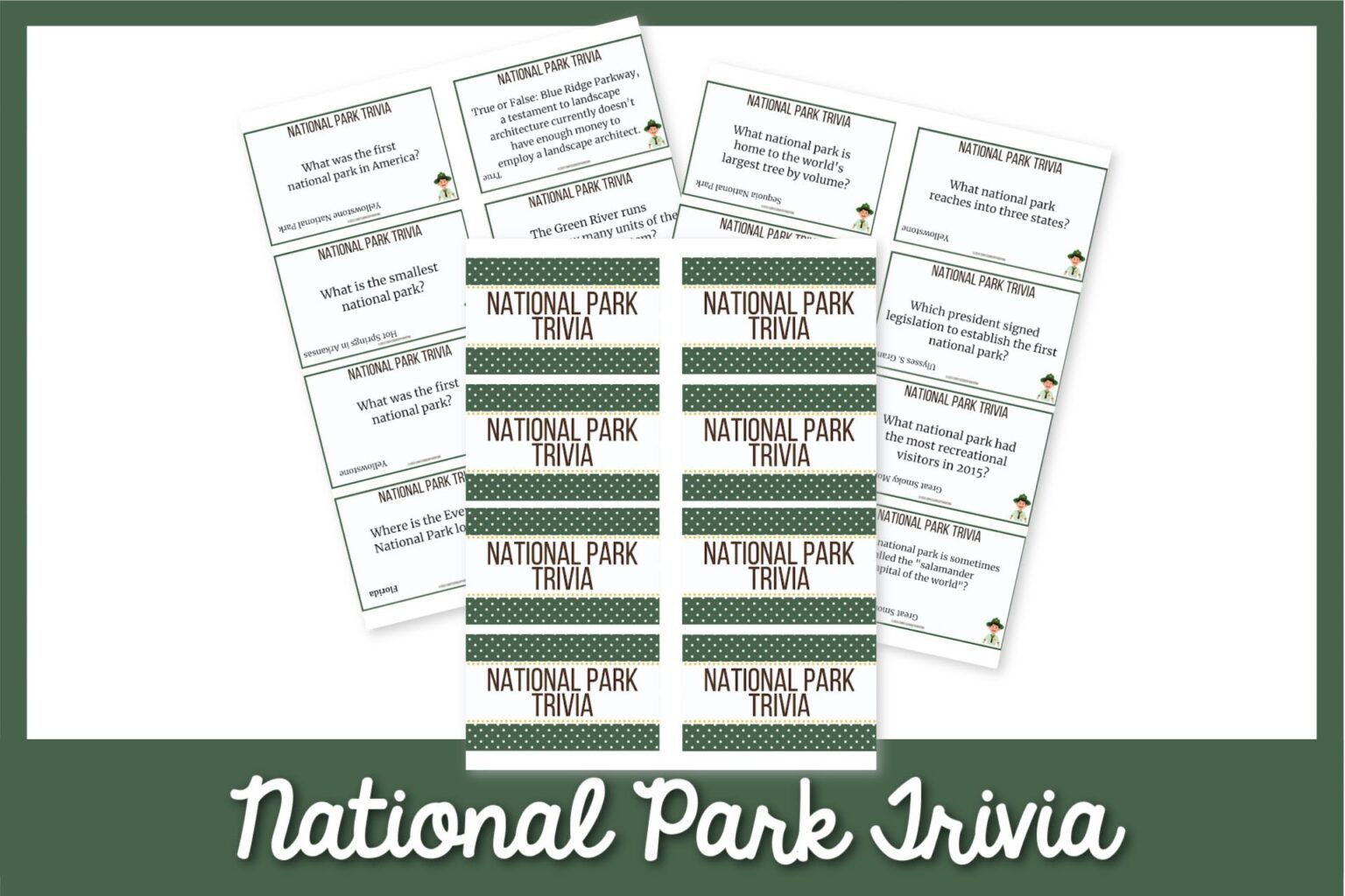 100 Best National Park Trivia