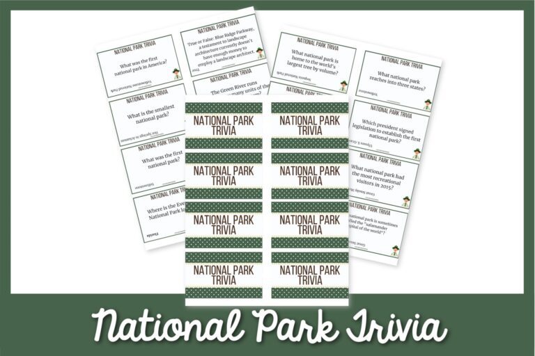 100 Best National Park Trivia