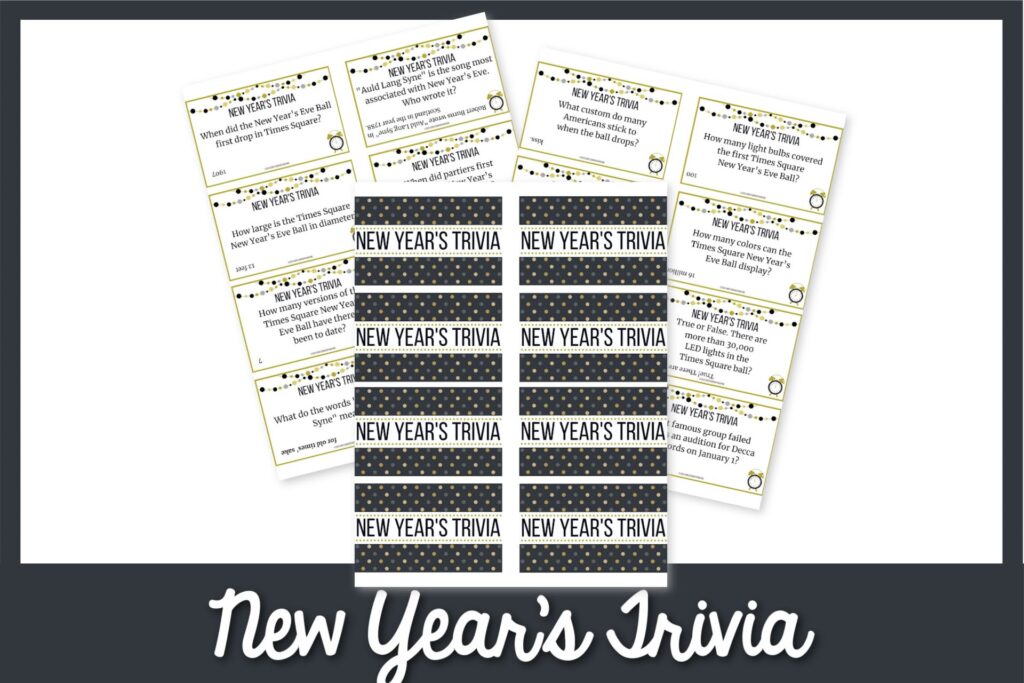 50 New Years Trivia Questions