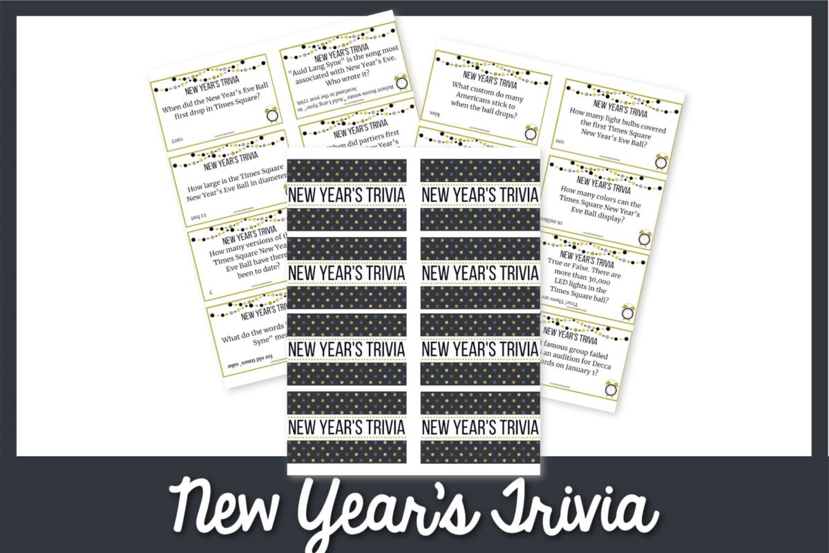 50 New Years Trivia Questions