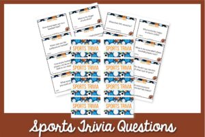 50 Amazing Sports Trivia Questions For Kids