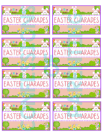 50 Easter Charades Ideas + Printable Cards