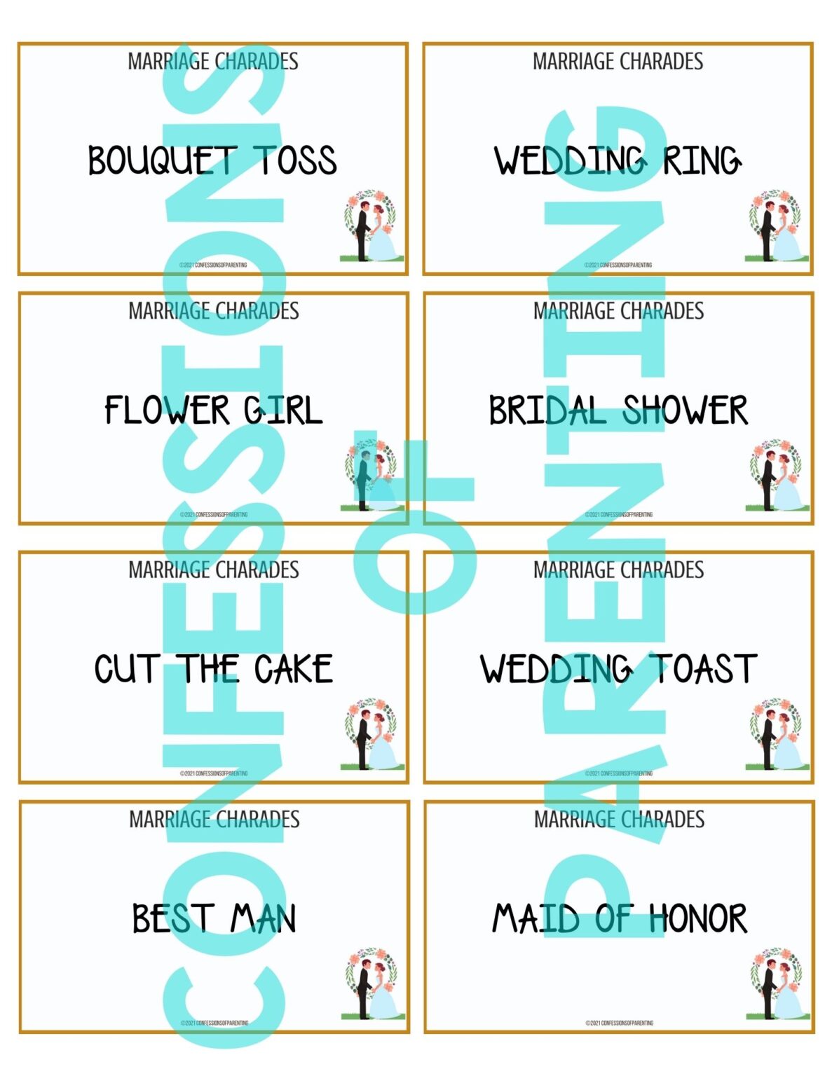 50 Enjoyable Marriage Charades for Couples