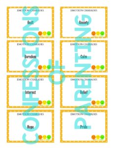 48 Awesome Emotion Charades Ideas for Kids