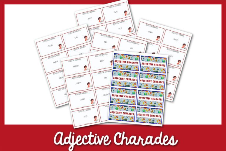 50 Fun Adjective Charades