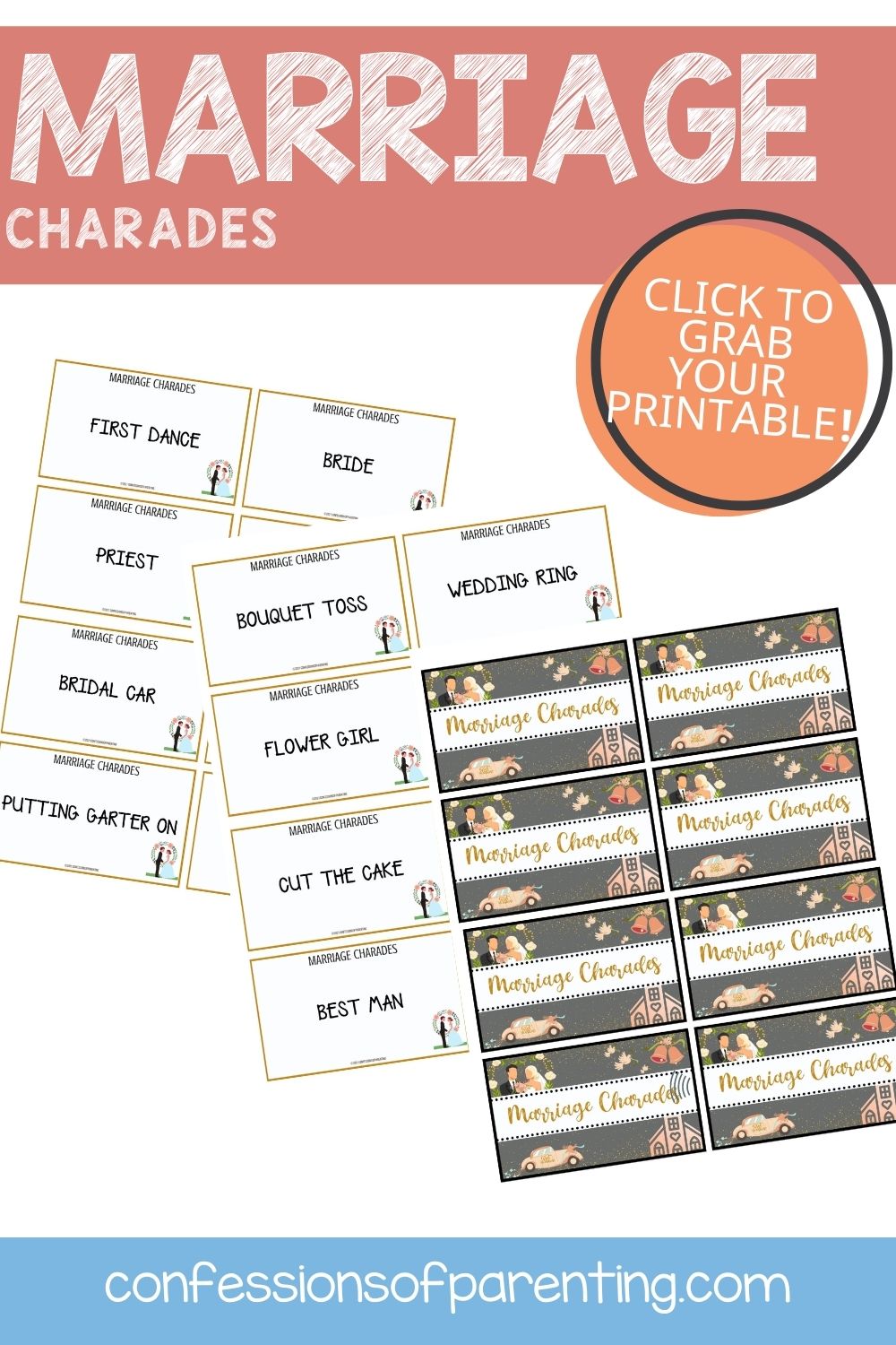 50 Enjoyable Marriage Charades for Couples