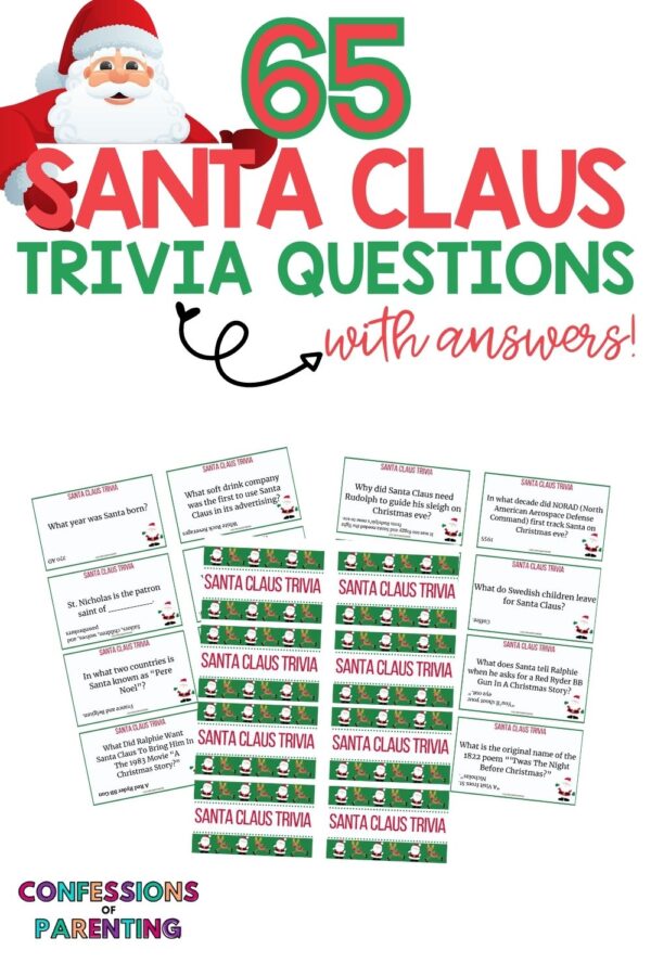 65 Jolly Santa Claus Trivia Questions with Answers