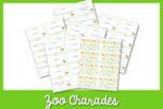 50+ Awesome Zoo Charades Ideas + Printable Cards