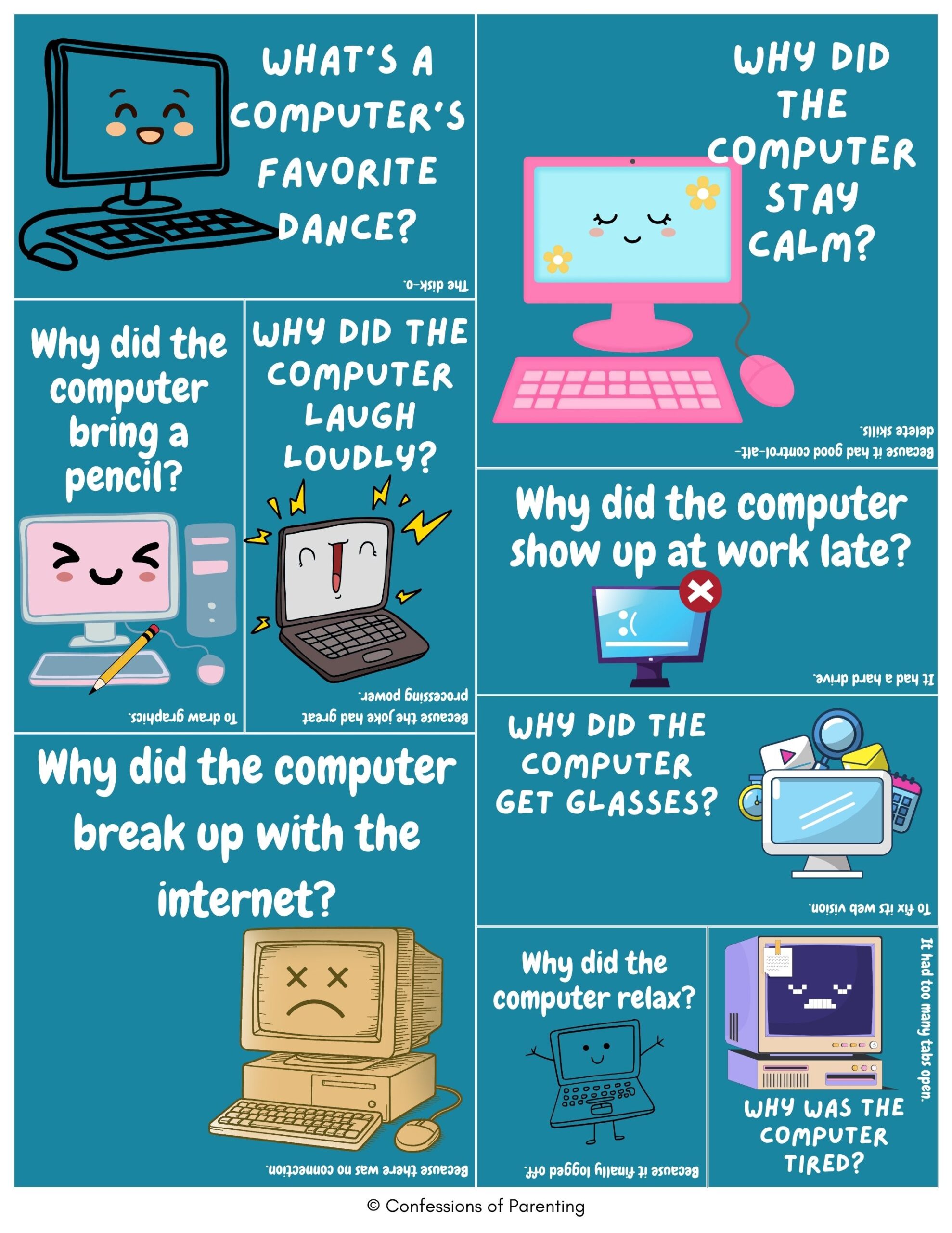 120 Best Computer Jokes for Kids That Are Silly and Geeky Fun