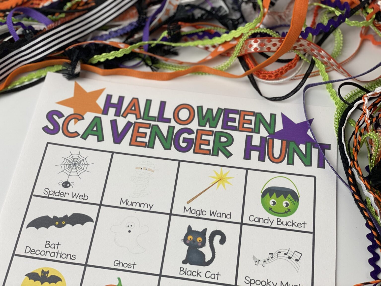 Halloween Scavenger Hunt: Free Download