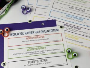 100 Halloween Would You Rather Questions - Confessions of Parenting ...