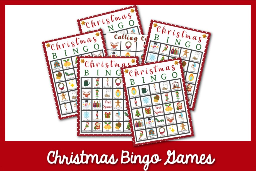 Christmas Bingo Free Printable - Confessions of Parenting- Fun Games ...