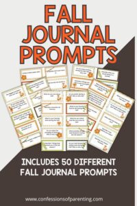 50 Fall Writing Prompts to Inspire Kids to Write