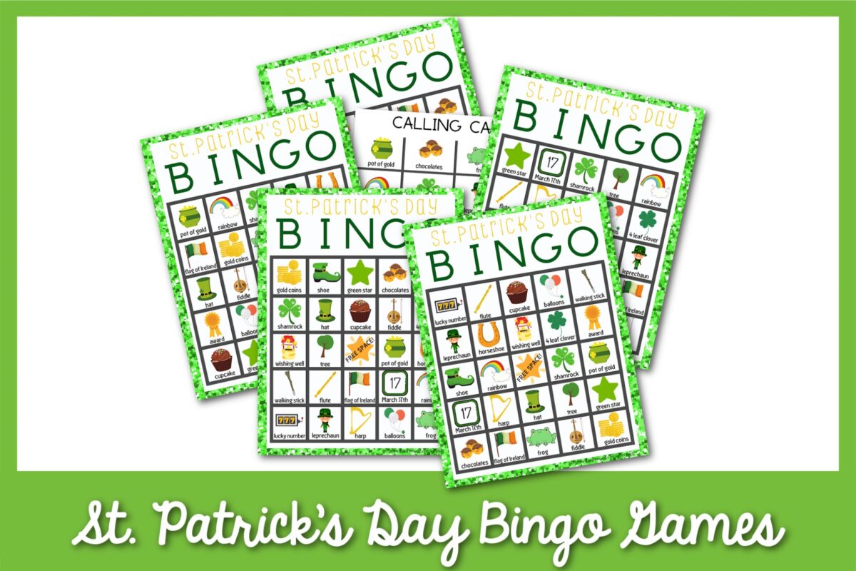 St. Patrick's Day Bingo Free Printable - Confessions of Parenting- Fun ...