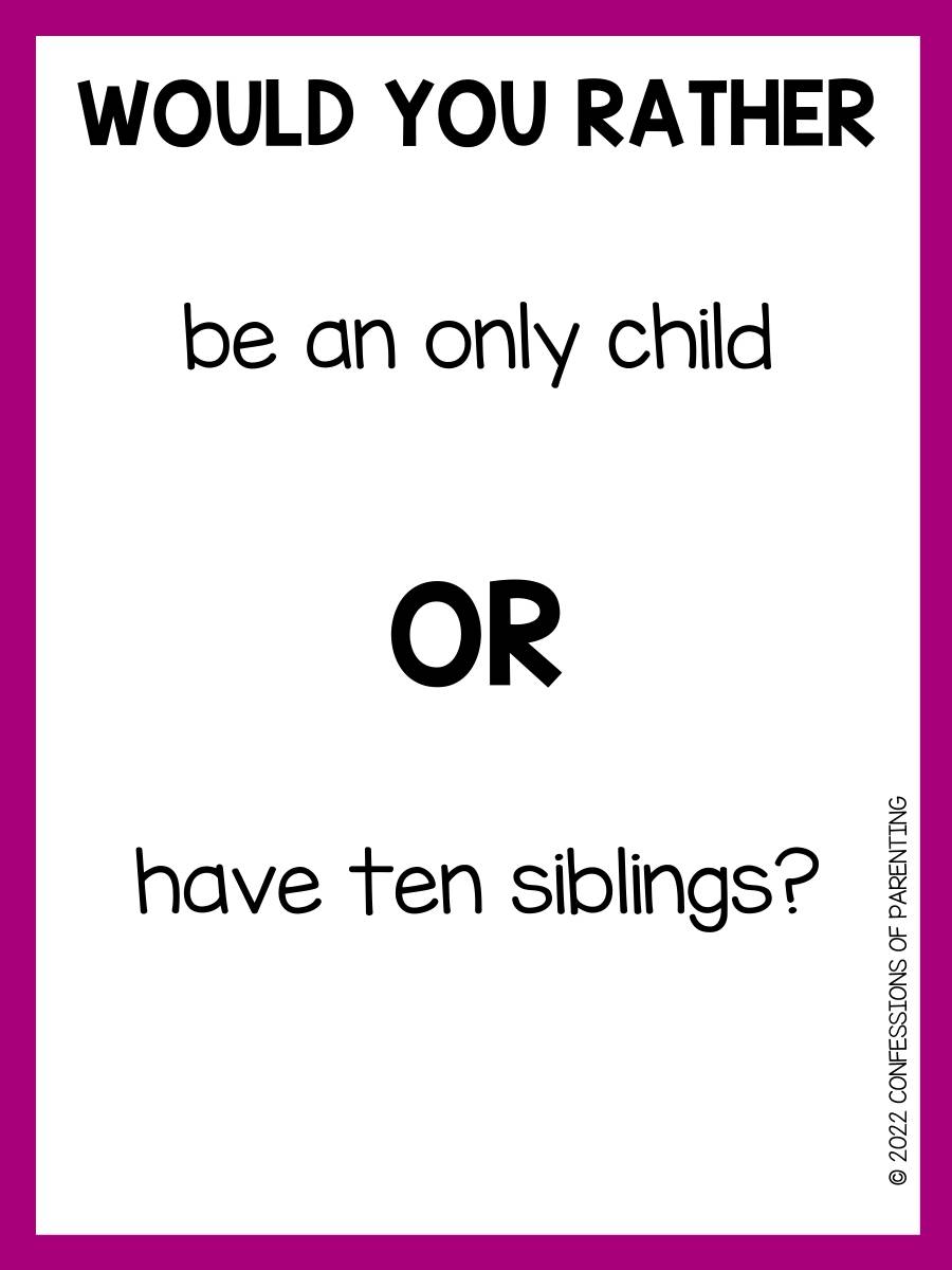 100+ Fun Would You Rather Questions for High School Students