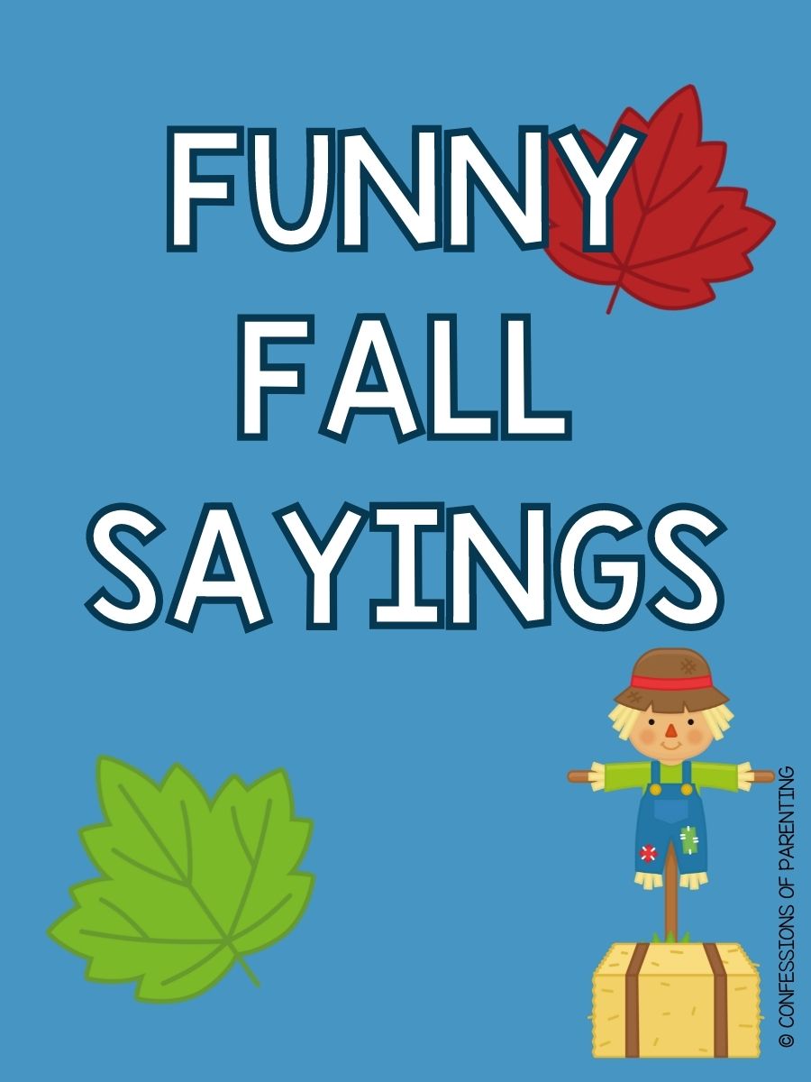 135 Funny Fall Sayings
