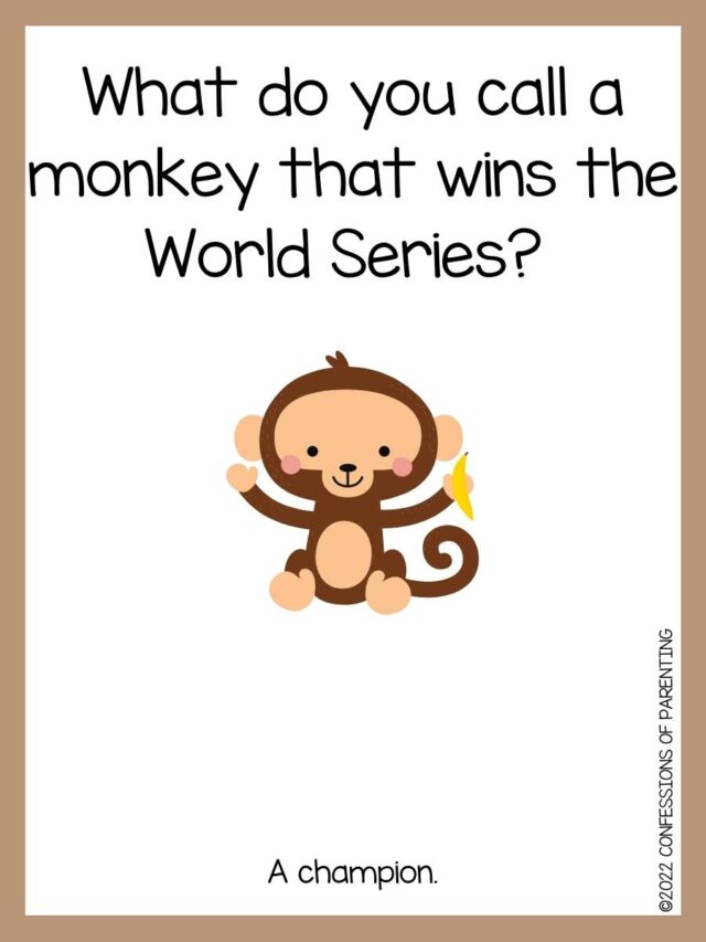 125 Ap-Peeling Monkey Jokes For Kids