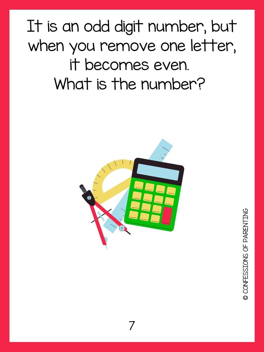 120 Math Riddles That Will Have Your Un-Divided Attention