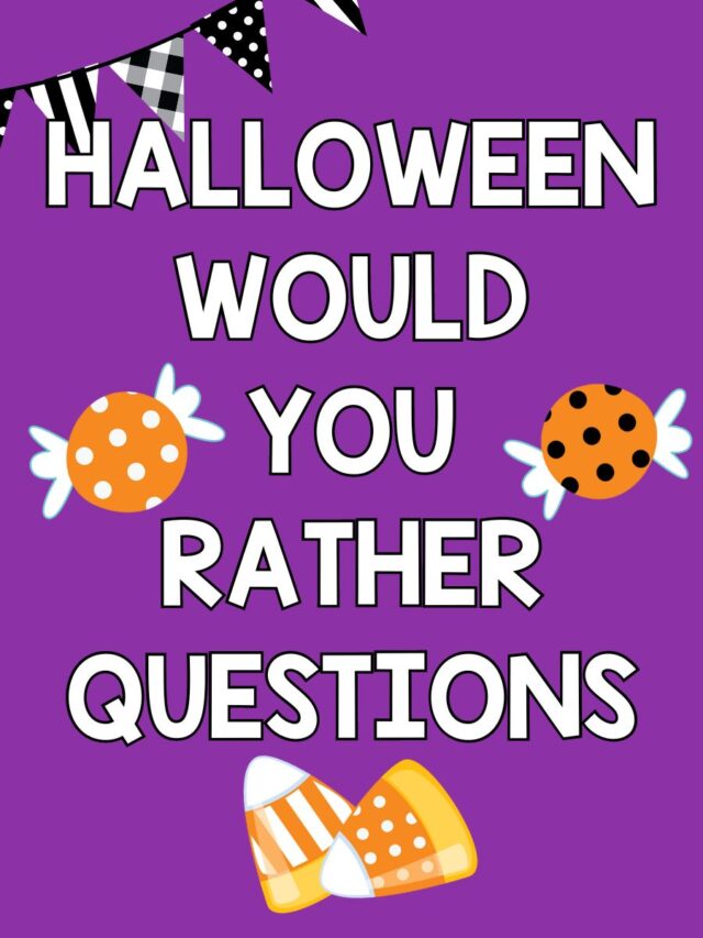 129 Halloween Would You Rather Questions [Free Printable]