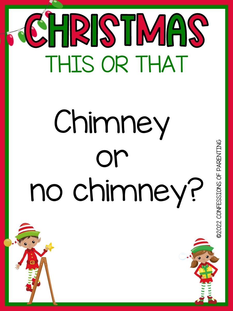 60 Jolly Christmas This or That Questions