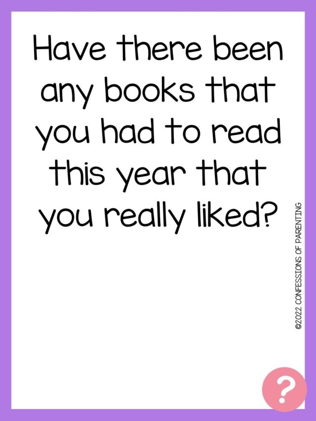 100 Questions To Ask Teens