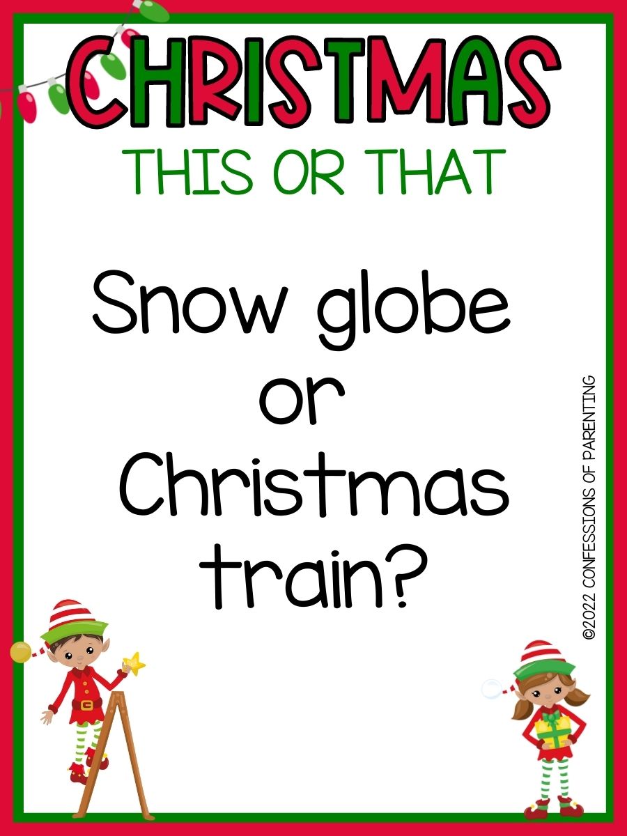 60 Jolly Christmas This or That Questions