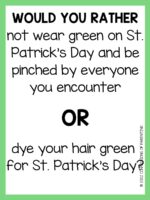 100 Best St. Patrick's Day Would You Rather Questions