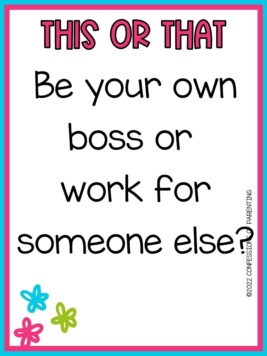 150 Entertaining This or That Questions