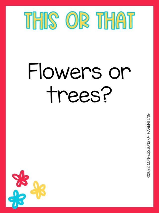 50 Awesome This Or That Questions For Kids