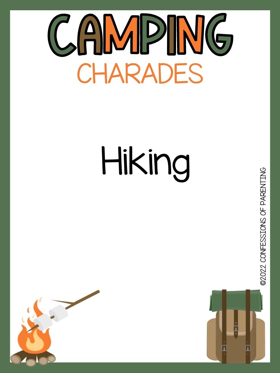 The Best Camping Charades Ideas For All Ages