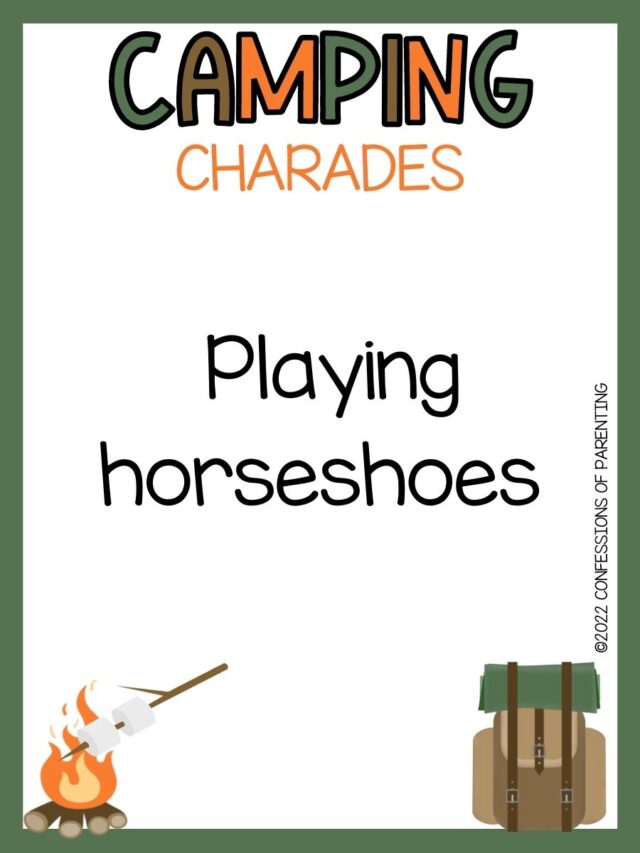 The Best Camping Charades Ideas For All Ages