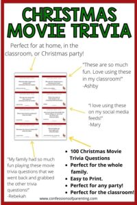100 Family Fun Christmas Movie Trivia Questions