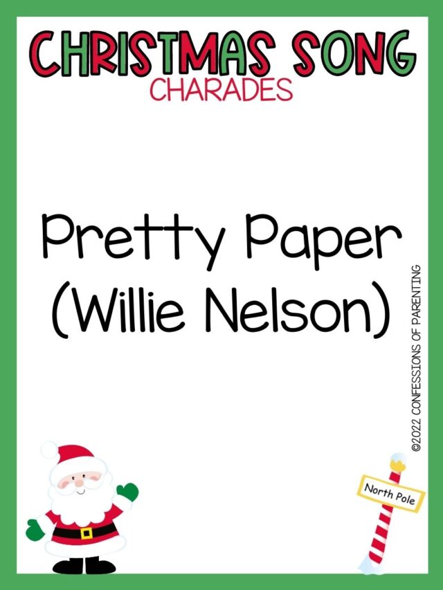 94 Festive Christmas Song Charades