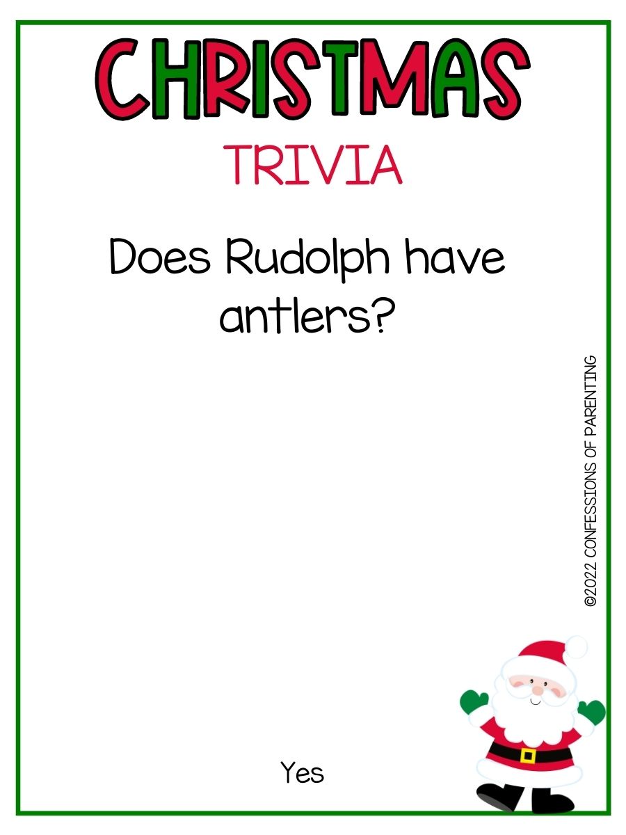 100 Best Christmas Trivia for Kids