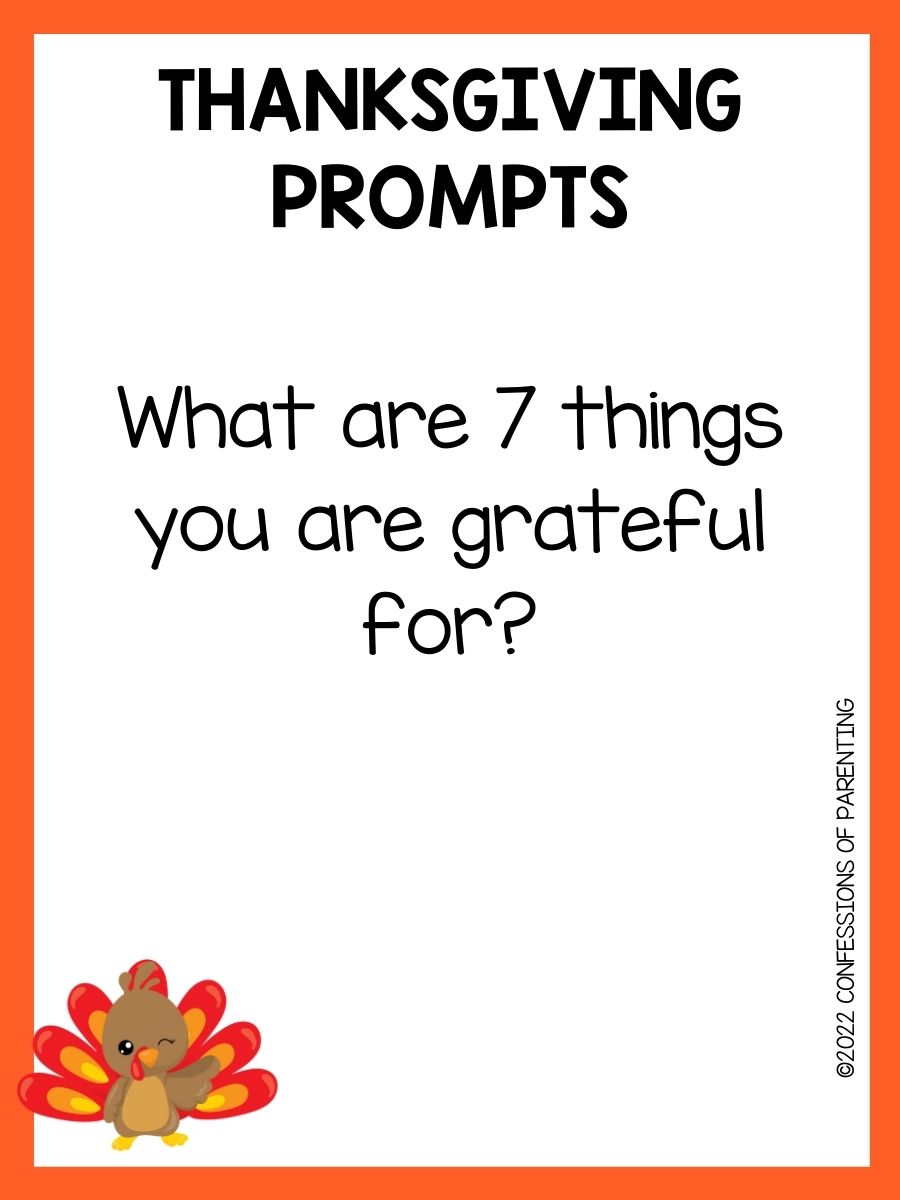 50 Thanksgiving Journal Prompts